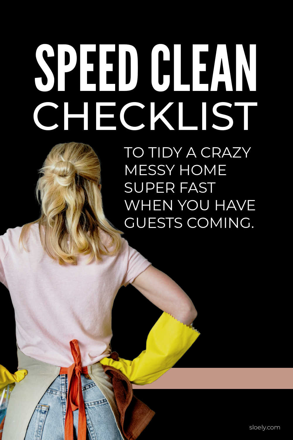 Speed Cleaning Checklist and Tips