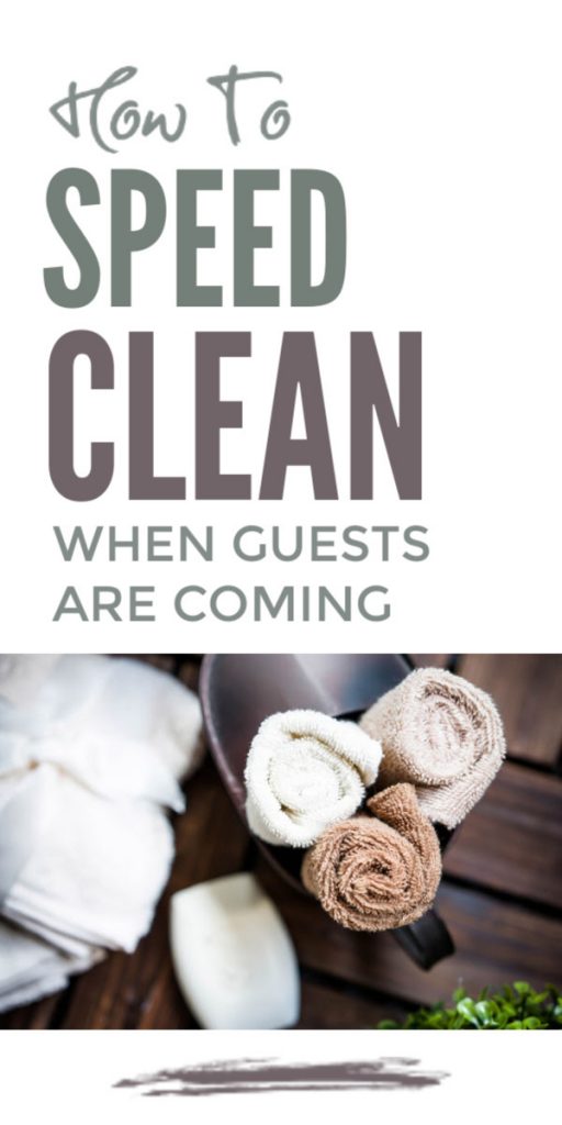 Speed Cleaning Checklist and Tips