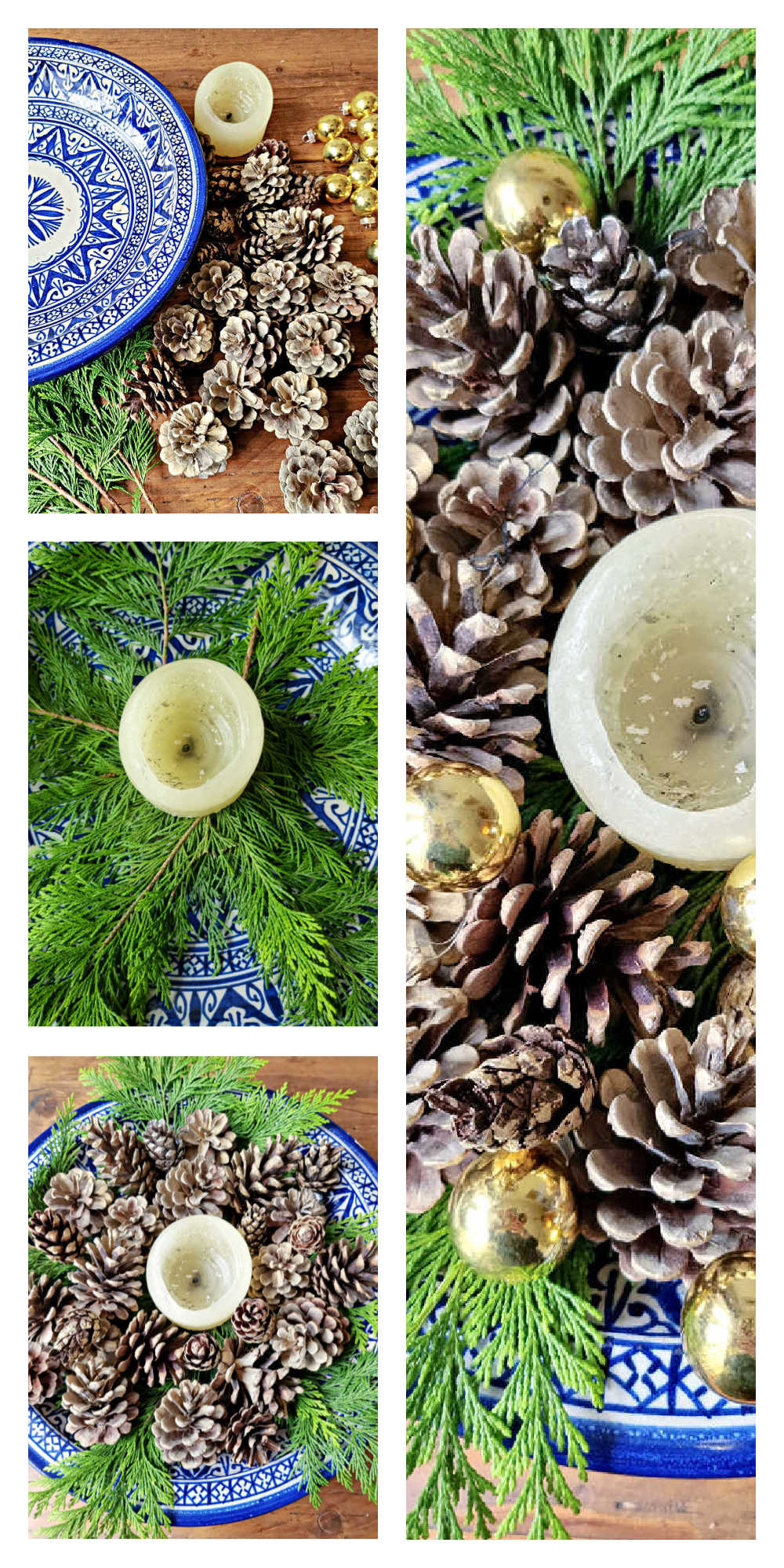 Quick Easy Christmas Table Decoration Quick Easy Christmas Table Decoration