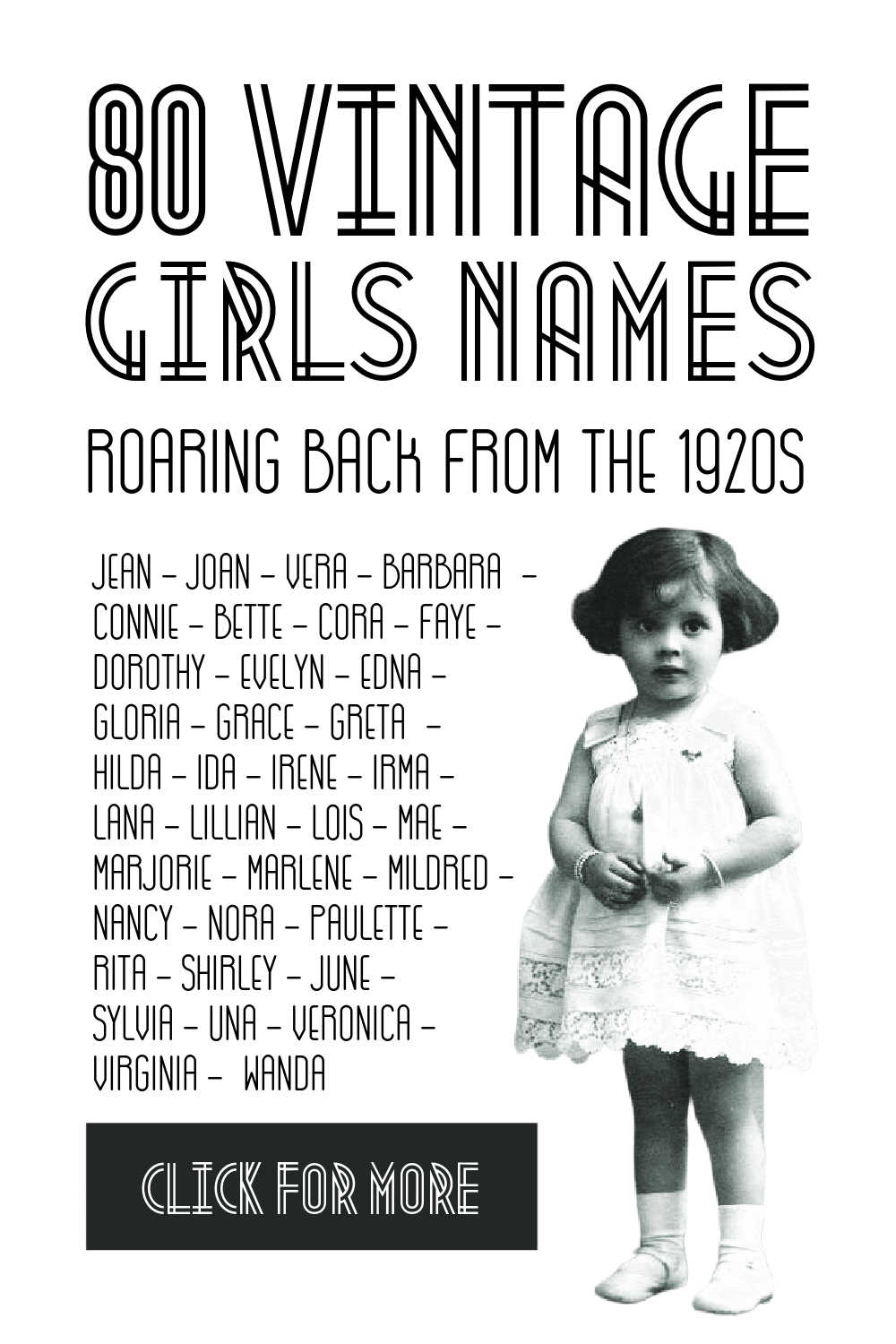 Unusual Vintage Baby Names For Girls