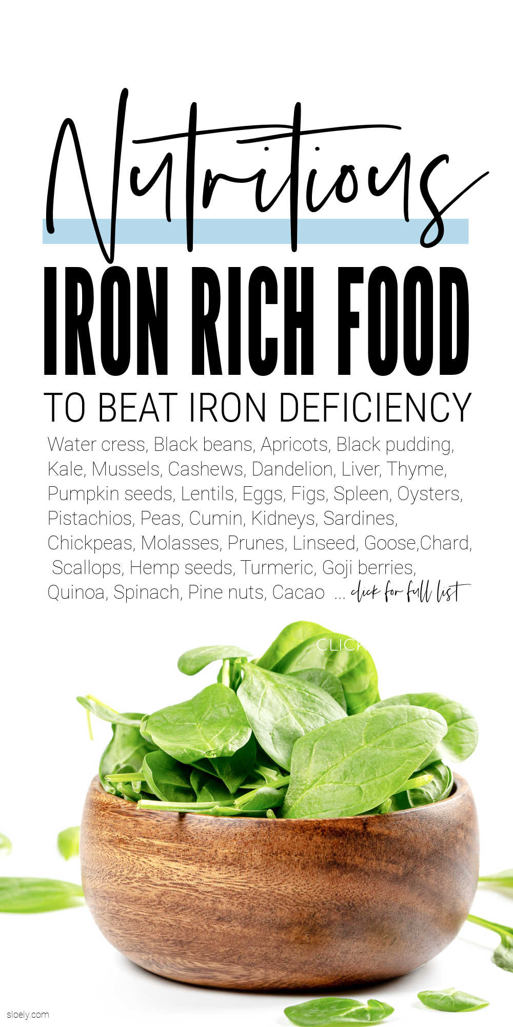Iron Rich Foods