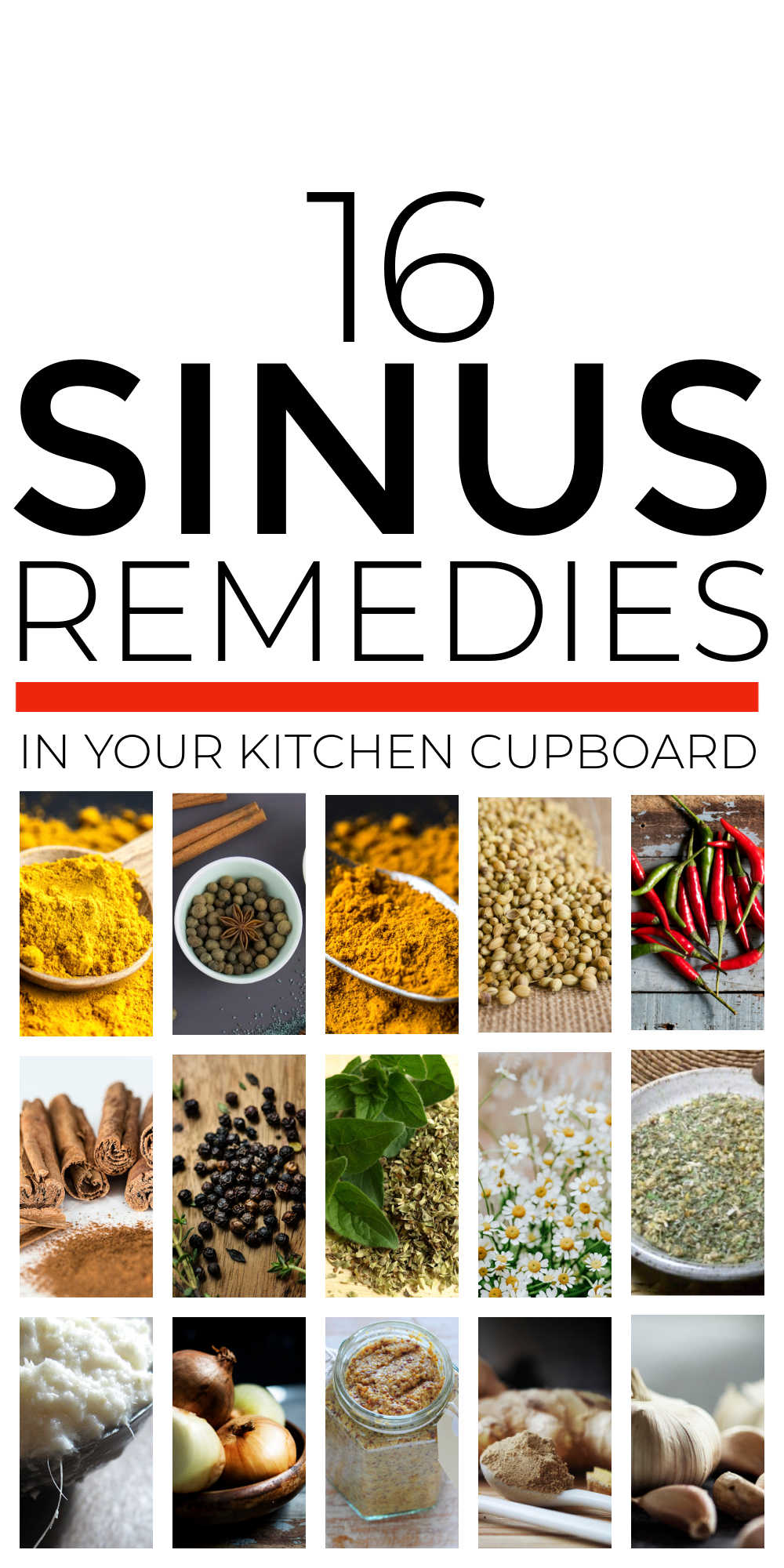 Natural Sinus Congestion Relief Remedies